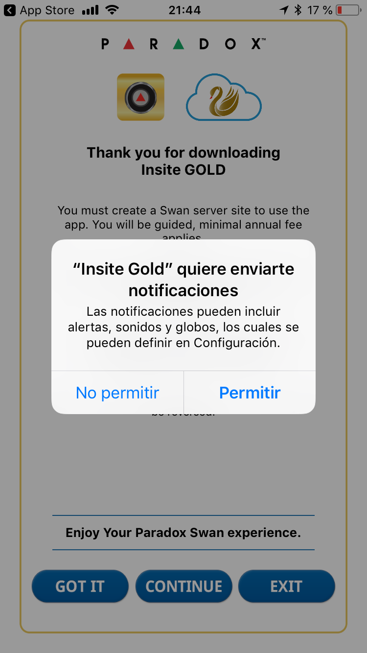 Soporte – Paradox Insite Gold - HOGARTECNO - Argentina